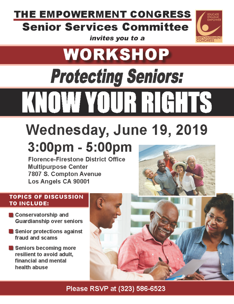 SENIOR SERVICES COMMITTEE: Protecting Seniors: Know Your Rights ...